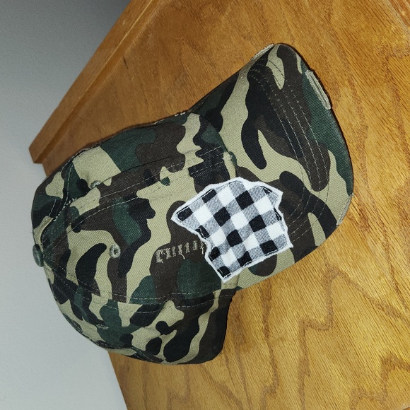 MereDee | Accessories | Nwt Mere Dee Ohio Patch Camo Baseball Hat ...